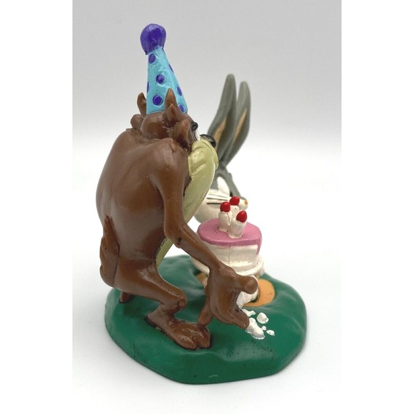Applause | Toys | Vintage Looney Tunes Taz Bugs Bunny Birthday Pvc ...